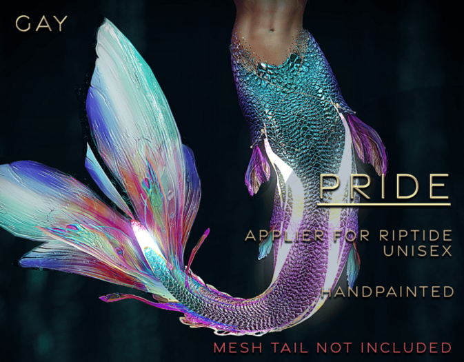 Second Life Marketplace - [AURO] : Te Moana - PRIDE - Special Edition - [RIPTIDE] (add)